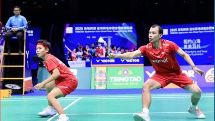 Hasil Final BAMTC 2025 Hari Ini, Rinov/Fadia Buka Keunggulan, Skor Indonesia vs China, Live TV ...