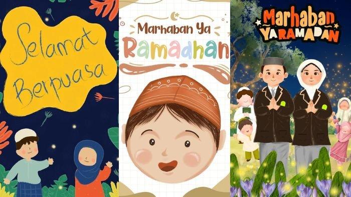 135 Poster Tulisan Marhaban Ya Ramadhan 2025 untuk Pawai Anak TK-SD, Cocok jadi Banner Sambut ...