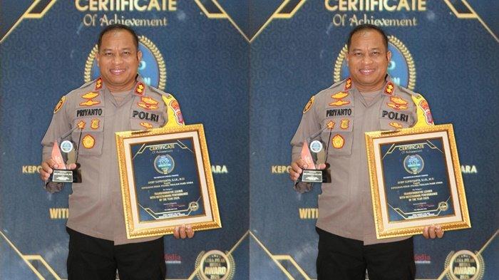 Kapolres PPU AKBP Supriyanto Raih Penghargaan Best Winner Top Innovation Leader Award 2025 ...