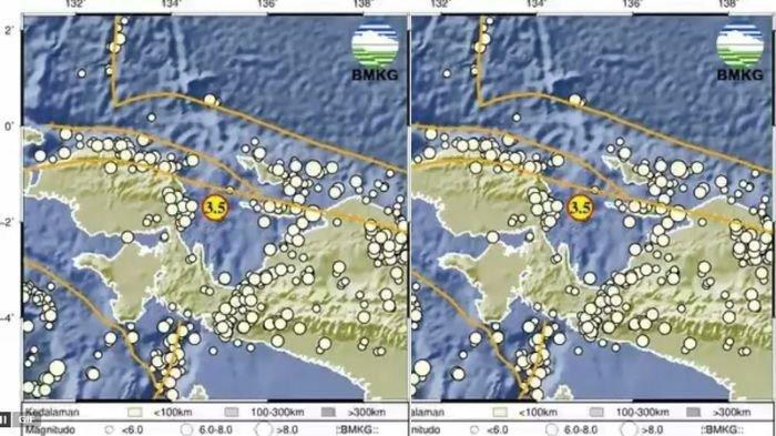 Gempa Baru Saja! Gempa Magnitudo 3.5 Guncang Manokwari Selatan, Papua Barat, Cek Info BMKG ...