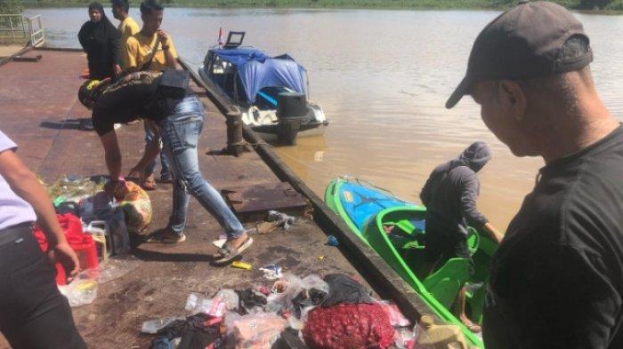 Tabrak Tunggul Kayu, KM Sinar Harapan 8 Tenggelam di Sungai Sebuku ...