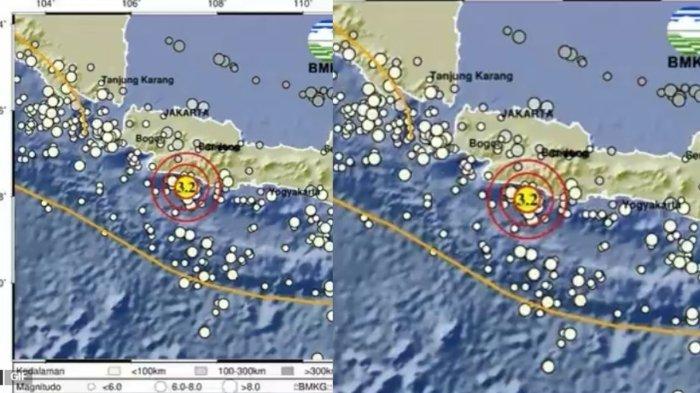Gempa Baru Saja! Pusat Gempa 3.2 di Bandung Jawa Barat, Simak Info BMKG Terkini - Halaman all ...