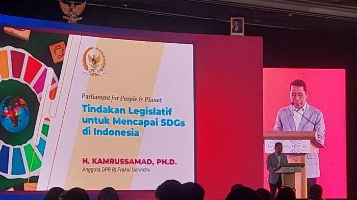 Wakili Dasco di Mata Lokal Fest 2025, Kamrussamad Bicara Langkah Konkret DPR RI Wujudkan SDGs ...