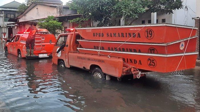 BPBD Distribusikan Perahu Rescue ke Bengkuring Samarinda untuk ...