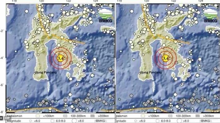 Gempa Bumi Magnitudo 3.8 Guncang Kabupaten Kolaka Sulawesi Tenggara, Cek Info BMKG Terkini ...