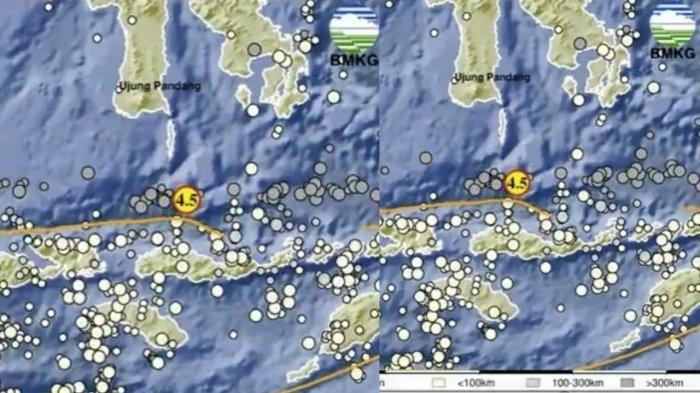 Gempa Magnitudo 4.5 Kembali Guncang Melonguane Sulawesi Utara, Cek Pusat Gempa Terkini via BMKG ...