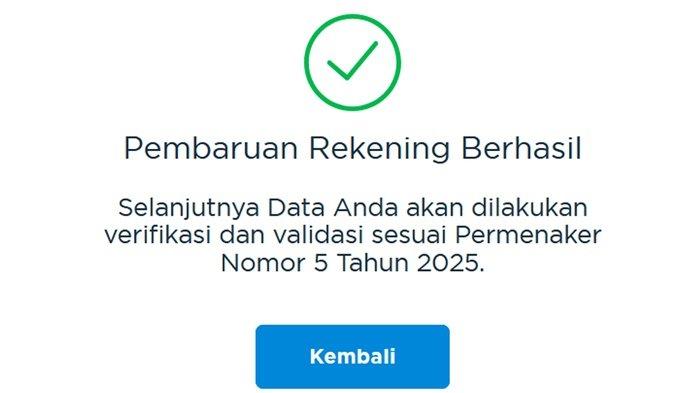 Cara Mengecek BSU 2025, Ada Verifikasi hingga Validasi, Langkah Jika Opsi Update Rekening tak ...
