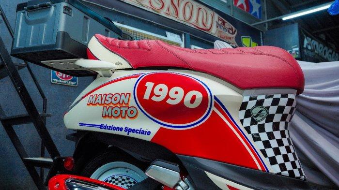 Modifikasi Spesial Grand Filano Hybrid Ala Motor Vintage Rally Bikin ...