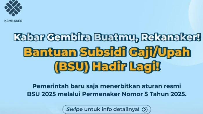Terjawab Kenapa Situs BSU Kemnaker Tidak Bisa Diakses, Cara yang Dilakukan Jika Lolos Verifikasi ...