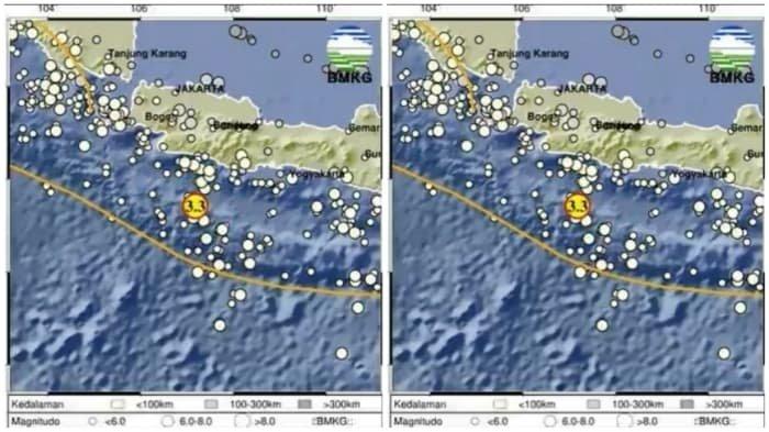 Gempa Magnitudo 3,3 Guncang Kabupaten Garut, Jawa Barat, Begini Penjelasan BMKG - Tribunkaltim.co