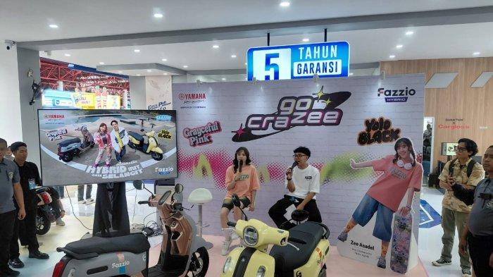 Yamaha Luncurkan Warna Baru Fazzio Hybrid, Grayceful Pink dan Yolo ...