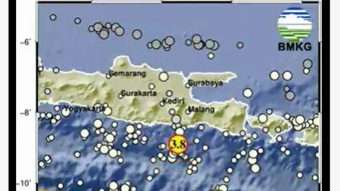 Baru Saja! Info BMKG Gempa Hari Ini Jawa Timur 2025, Pusat Gempa Terkini 2 Menit yang Lalu ...