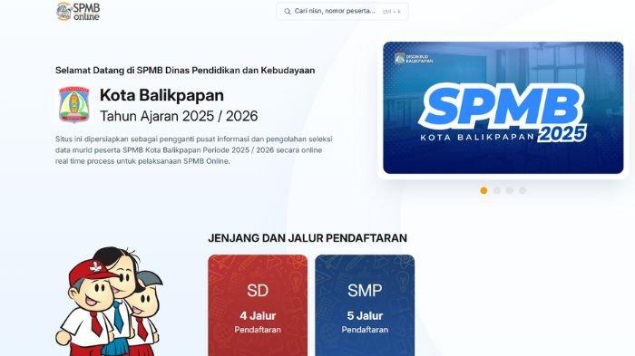 Link Pendaftaran SPMB Balikpapan 2025 Jenjang SD-SMP Lengkap Syaratnya ...