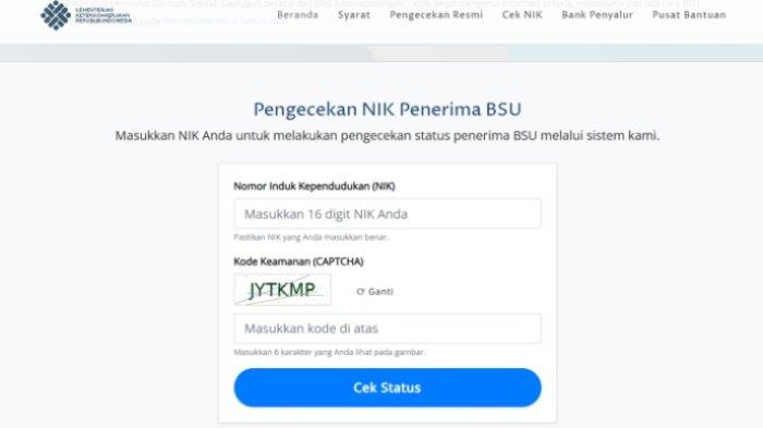 Cek BSU BPJS Ketenagakerjaan 2025 Kapan Cair, Cara Validasi BSU Kemnaker dan Arti Status ...