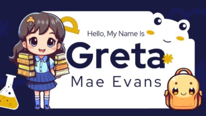 90 Template Name Tag MPLS 2025 Aesthetic untuk SD, SMP, SMA yang Bisa ...