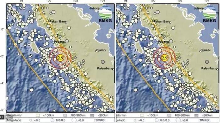 Baru Saja! Gempa Magnitudo 2.9 Guncang Mukomuko, Bengkulu, Cek Info BMKG Terkini - Tribunkaltim.co