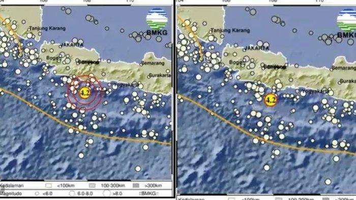 Barusan! Info Terkini BMKG Gempa Pangandaran-Tasikmalaya Baru Saja, Pusat Gempa Hari Ini Jawa ...
