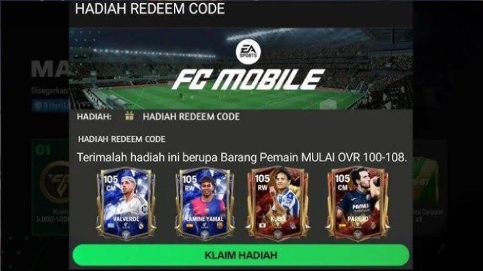 7 Kode Redeem FC Mobile Terbaru 21 Februari 2025 dan Cara Dapatkan 5000 Gems Gratis di redeem ...