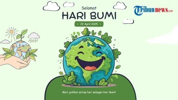 Sejarah Hari Bumi Sedunia 2025, Lengkap dengan Poster Bebas Edit ...