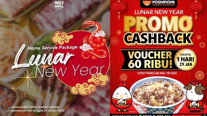 13 Daftar Promo Makanan Spesial Imlek 2025, Nikmati Cashback Voucher 60 ...