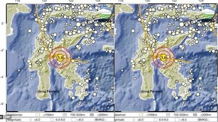 Hari Ini! Gempa Magnitudo 3.0 Guncang Luwu Timur, Sulawesi Selatan, Simak Info BMKG Terkini ...