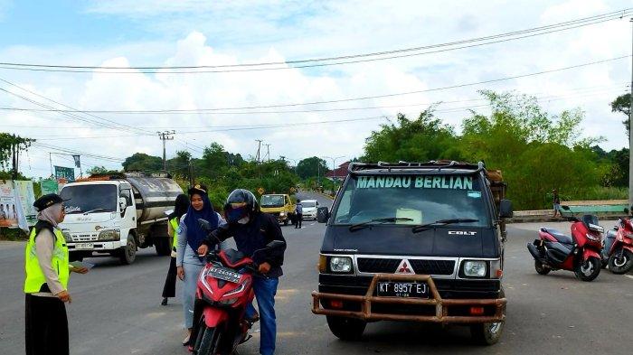 Puluhan Kendaraan Terjaring Razia saat Operasi Taat Pajak di Paser - Tribunkaltim.co