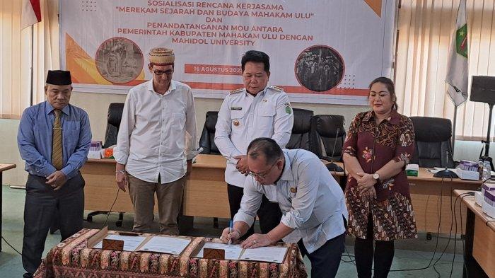 Peneliti MUIC Tertarik Budaya Dayak di Mahulu - Tribunkaltim.co