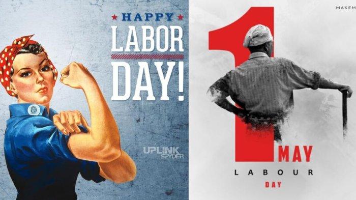 30 Poster Hari Buruh, Bisa Diunggah di Medsos Besok Tanggal 1 Mei 2024 - Tribunkaltim.co