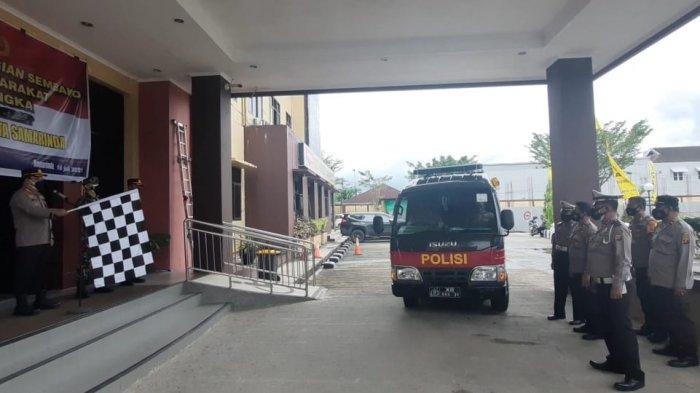 Kapolresta Samarinda dan Dandim Lepas Bantuan 5.000 Paket Sembako untuk Warga Terdampak Covid-19 ...