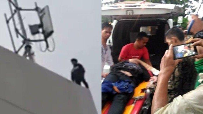 7 Fakta Video Viral Aksi Bunuh Diri Loncat dari Atap Gedung Transmart ...