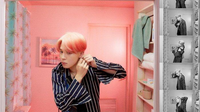8 Idol Kpop dengan Rambut Warna Merah Muda Seperti Bunga Sakura, Jimin ...