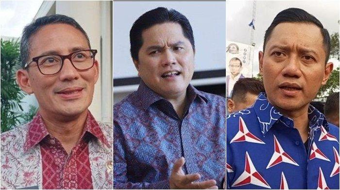 Hasil Survei Cawapres 2024: AHY, Erick Thohir hingga Sandi Dinilai Tak Angkat Elektabilitas ...