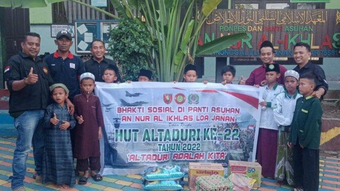HUT Ke-22 ALTADURI Kaltim Berbagi Dengan Anak Yatim Piatu di Kukar ...