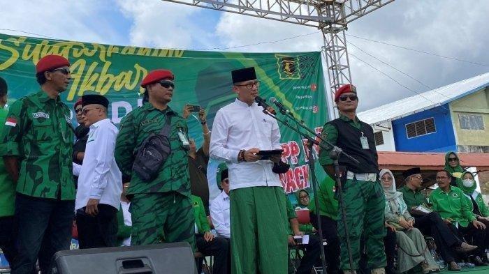 Alasan Sandiaga Uno Hadiri Harlah PPP, Tegaskan tak Ada Kaitan dengan Isu Pindah dari Gerindra ...