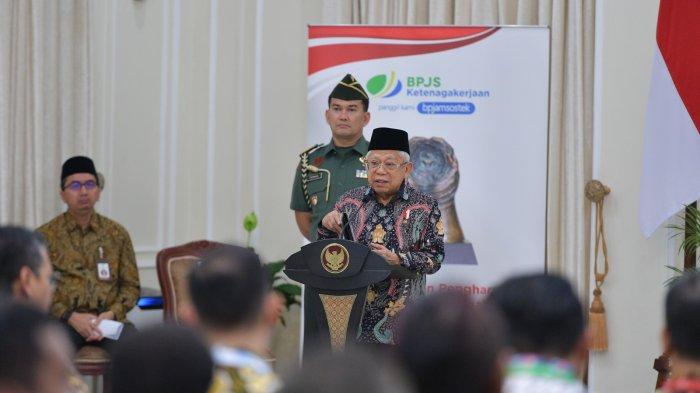 Kembali Anugerahkan Paritrana Award, Wapres Ingin Seluruh Pihak Dorong Universal Coverage ...