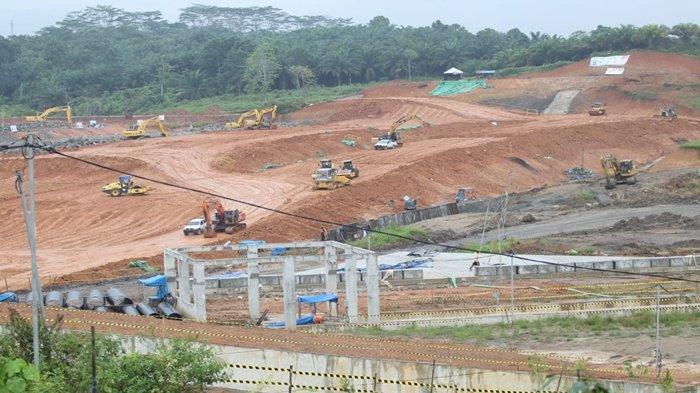Proyek Bendungan Sepaku Semoi di IKN Nusantara Ditargetkan Selesai pada Maret 2023 - Tribunkaltim.co