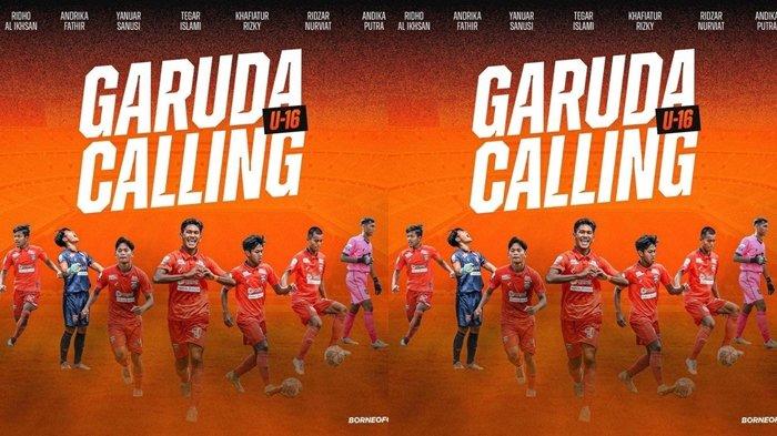 7 Pemain Borneo FC Dipanggil Timnas U-16, Legenda Sepakbola Indonesia ...