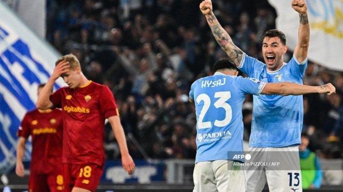 Hasil Liga Italia Lazio vs AS Roma Skor 1-0: Drama Kartu Merah, Pasukan Jose Mourinho ...