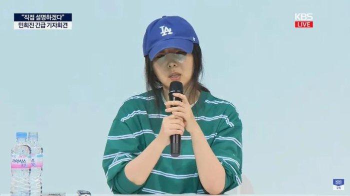 CEO ADOR Min Hee Jin Adakan Konferensi Pers Membahas Situasi dengan ...