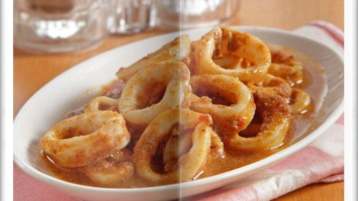 Resep Cara Bikin Cumi Bumbu Kacang Super Enak, Menu Pelengkap Makan ...