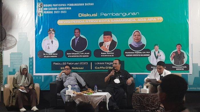 Diskusi Pro Kontra Pengesahan Perda RTRW Samarinda Hadirkan Wali Kota dan Ketua Bapemperda ...