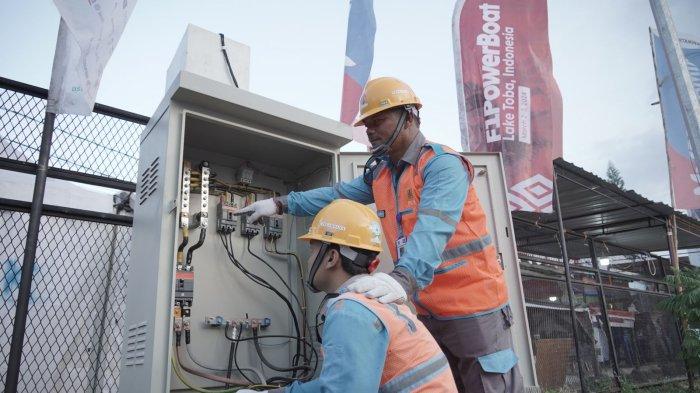 F1 Powerboat 2024 Danau Toba Sukses Pakai Listrik Hijau PLN yang Andal Tanpa Kedip - Tribunkaltim.co