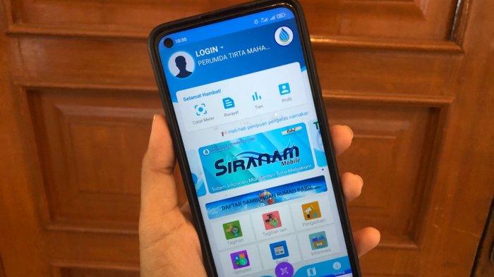 Ingin Mengetahui Tagihan Air Bersih Cukup Lewat SiRanam, Aplikasi Milik Perumda Tirta Mahakam ...