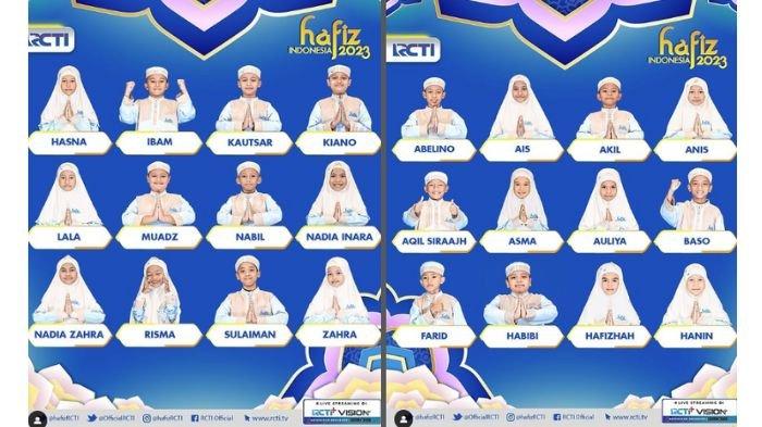 Live Streaming RCTI Hari Ini Minggu 26 Maret, Saksikan Penampilan 24 Peserta Hafiz Indonesia ...