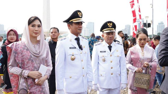 Dilantik di Istana Negara, Bupati Nunukan Terpilih Irwan Sabri ke Monas Naik Alphard ...