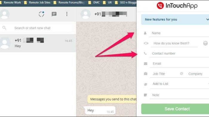Trik WhatsApp Web: Cara Menambahkan Kontak Baru dengan Mudah, Tak Perlu ...