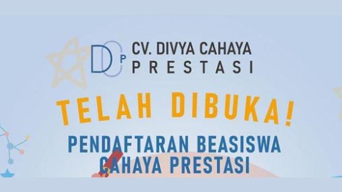 Info Beasiswa 2022: Link Pendaftaran Beasiswa Cahaya Prestasi, Terbuka untuk Pelajar SD hingga ...