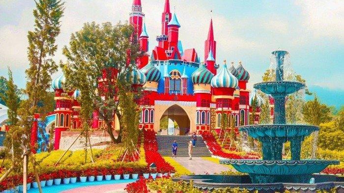 Ada 11 Wahana Permainan di Florawisata D'Castello Ciater, Lengkap ...