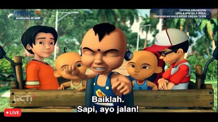 Link Nonton MNC TV Upin Ipin Hari Ini, Gila Bola Episode Tendangan ...