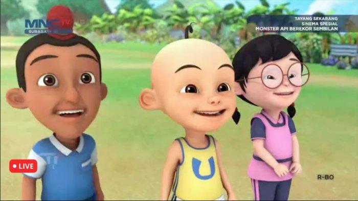 Link Nonton MNC TV Upin Ipin Hari Ini, Sinema Spesial: Monster Api ...